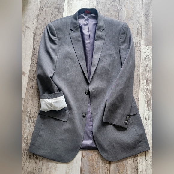 Linea Uomo | Suits & Blazers | 38l Mens Linea Uomo Blazer Light Gray 0 ...
